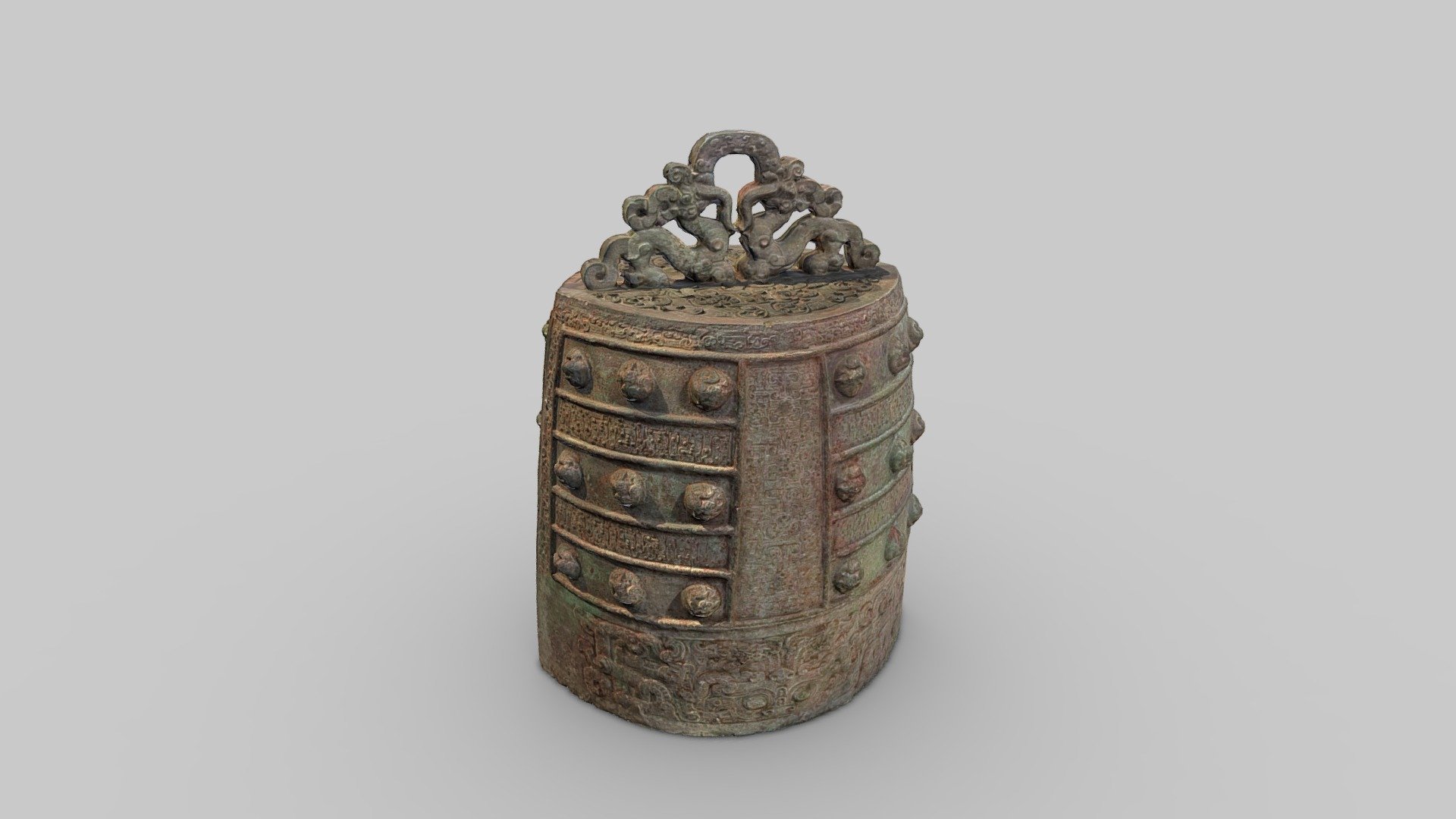 Bronze Bo Bell - Download Free 3D model by artfletch [fc83df9] - Sketchfab