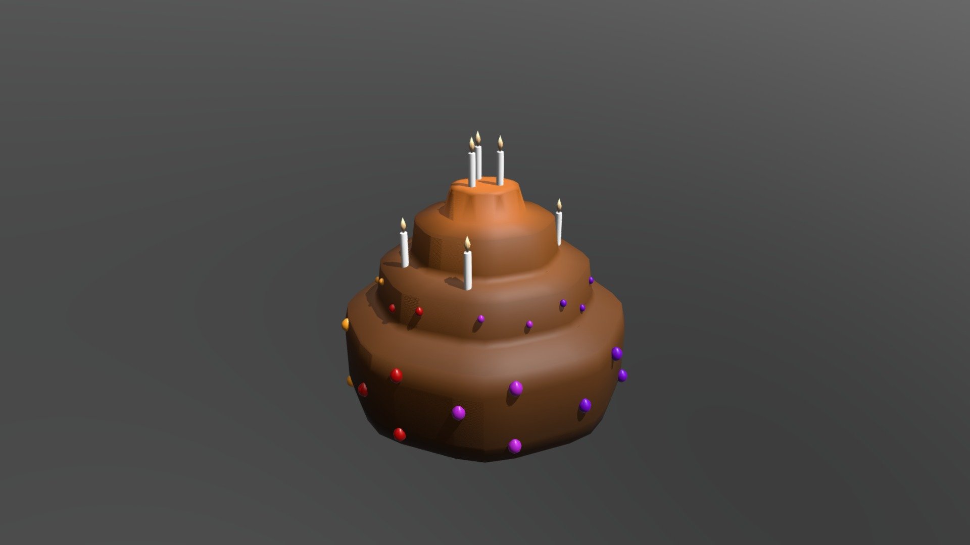 Cake - 3D model by smilingcactus [fc86412] - Sketchfab