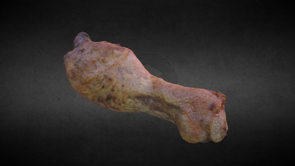 Chicken Leg - 3D model by petrovich7777 [fc873e0] - Sketchfab