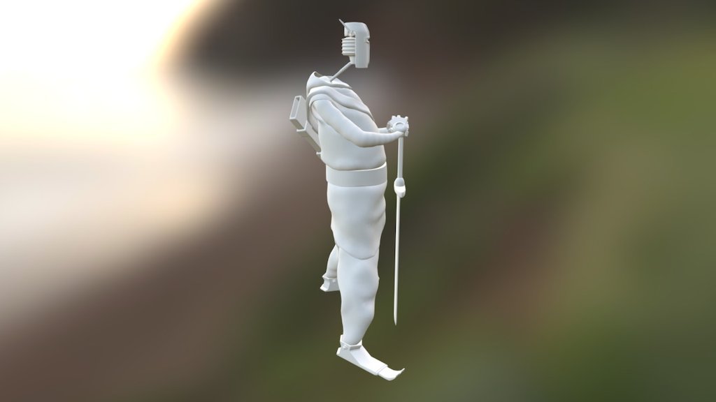 Final Model of my robot crusader - 3D model by beerbelly [fc87dc2 ...
