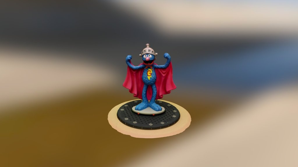 Grover Statue - 3D model by Stantec [fc88ba2] - Sketchfab