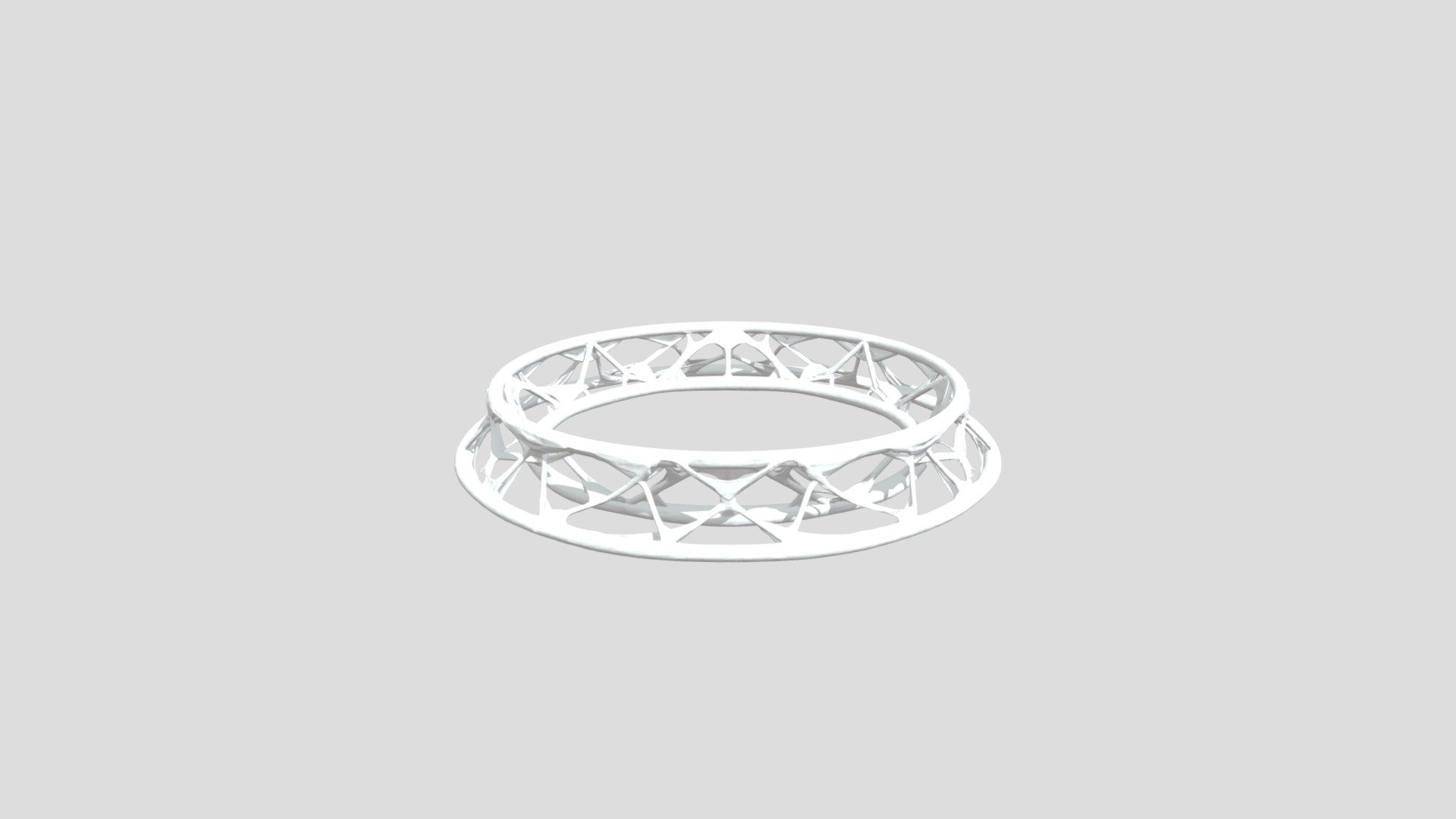 Truss Ring Structure - 3D model by raymatovu074 [fc88c9c] - Sketchfab