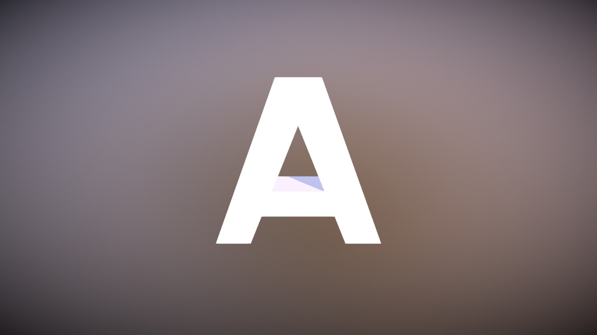 A letter - 3D model by mejkyss [fc891d4] - Sketchfab