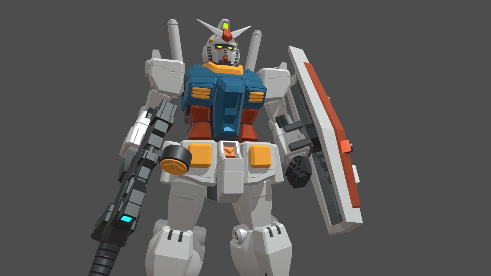 Gundam - 3D model by nuulbee [fc89f8e] - Sketchfab