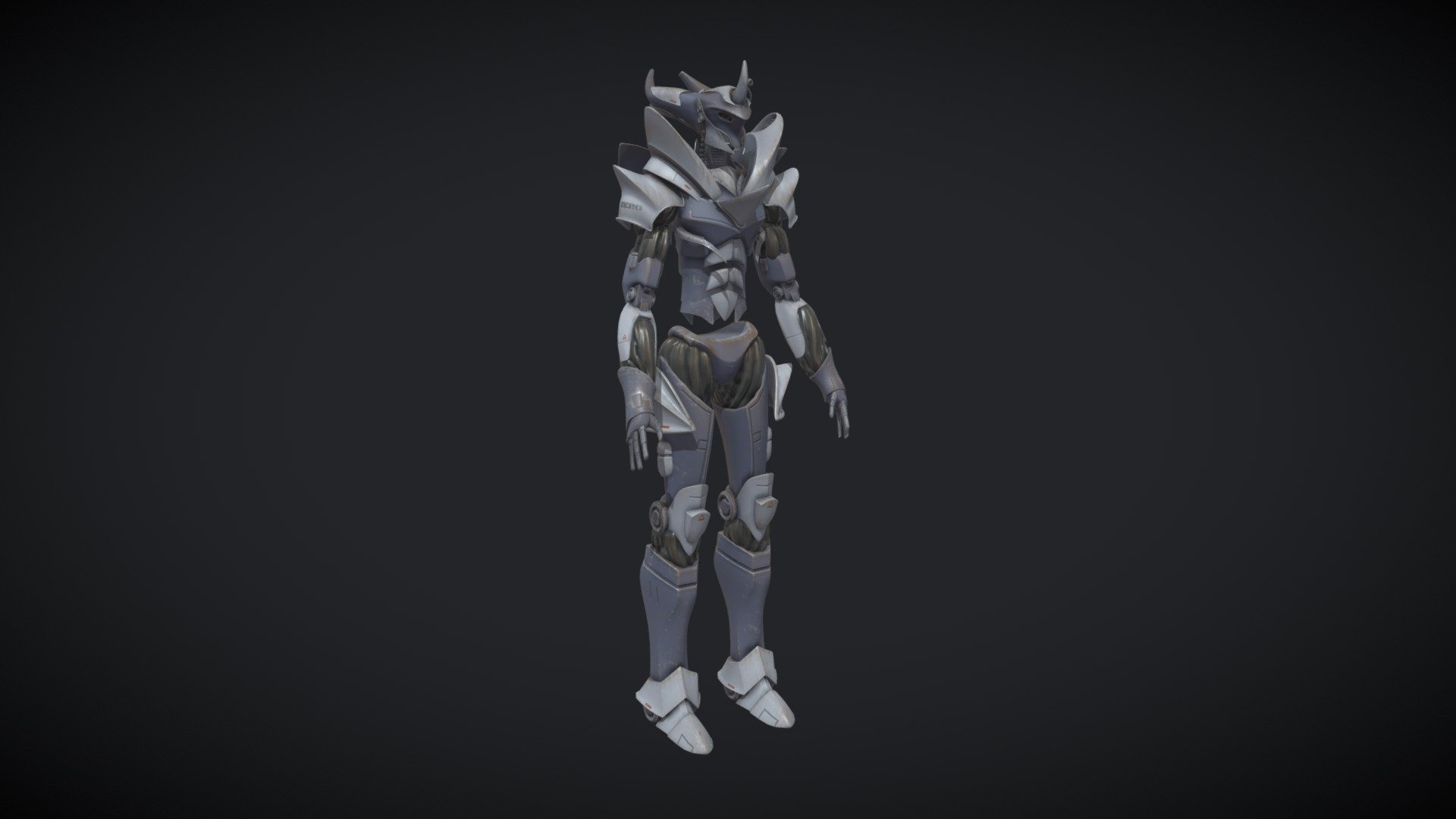 Zero Mech - 3D model by Samuel Wood (@SamuelWood442) [fc8a5c5] - Sketchfab