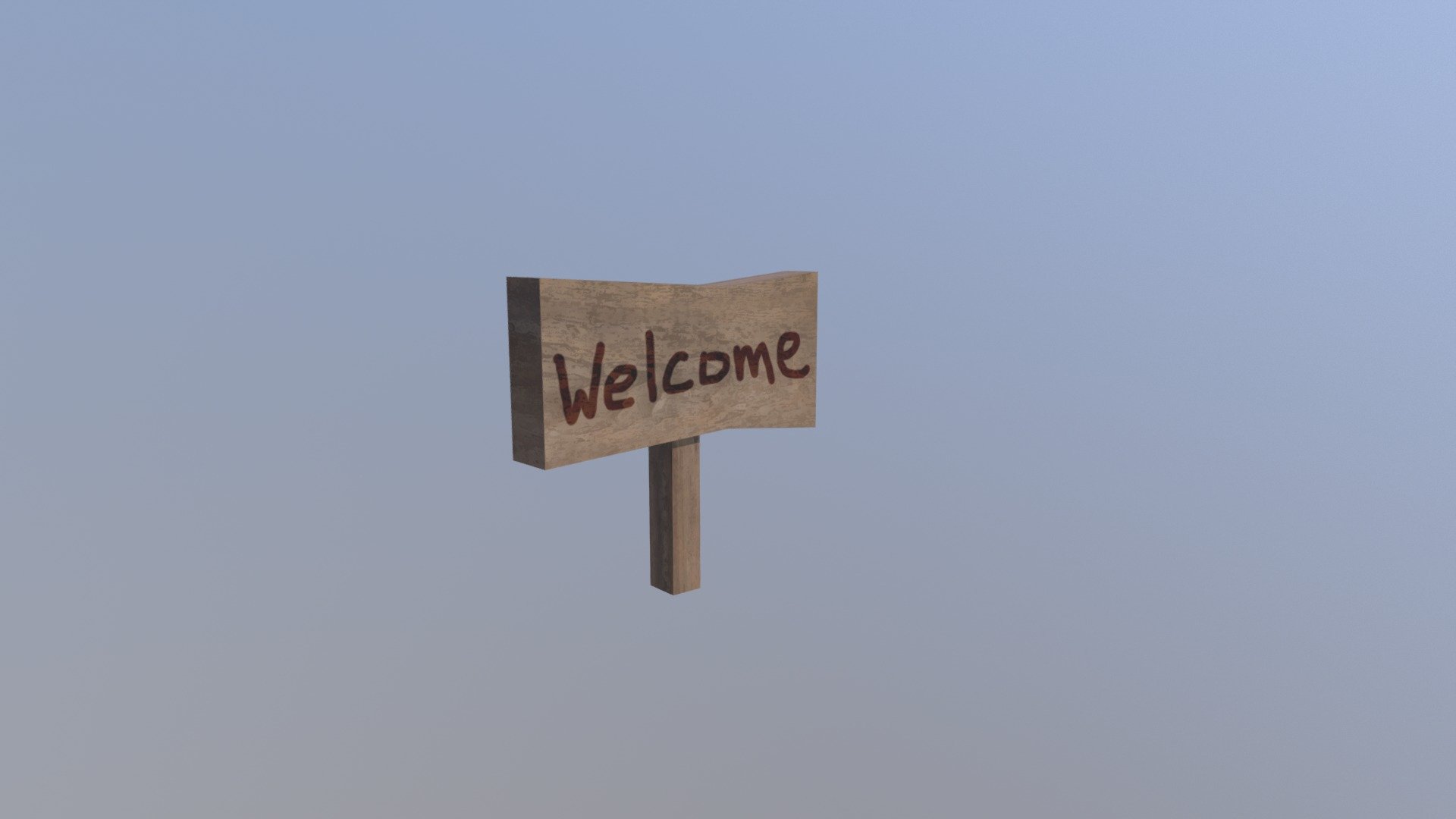 Welcome - 3D model by Wu Zin Yun (@wuhannah25) [fc8b497] - Sketchfab