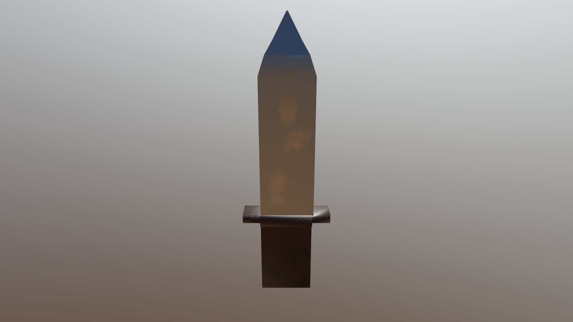 Knife textured model - 3D model by Katerina Samson (@katerinasamson ...