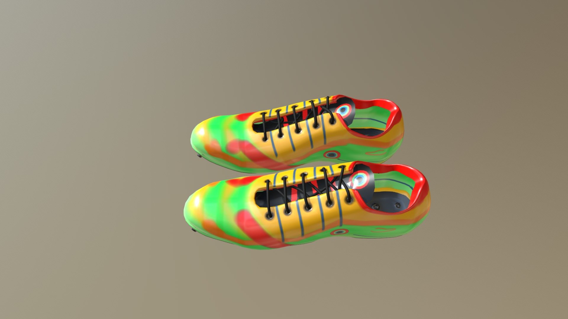 Spike Shoes - 3D model by Bhavesh22 [fc8b948] - Sketchfab