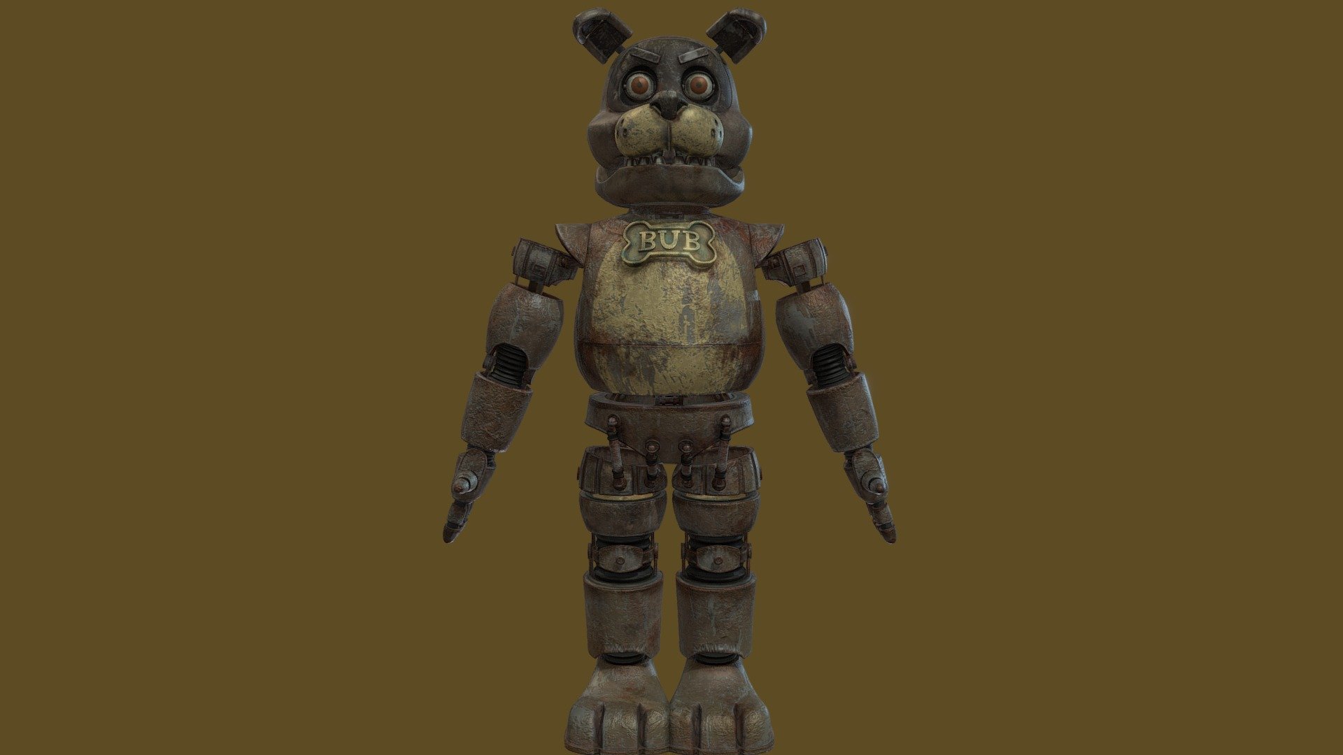 Fnaf SOTM Bub Springlock - Download Free 3D model by skylajade69 ...