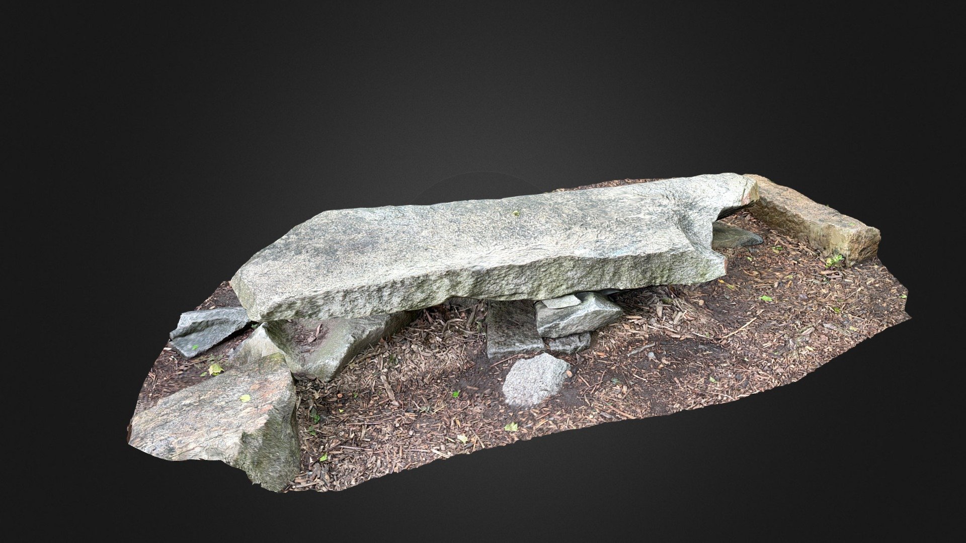 Stone Bench - Download Free 3D model by Terrie (@terrielsimmons ...
