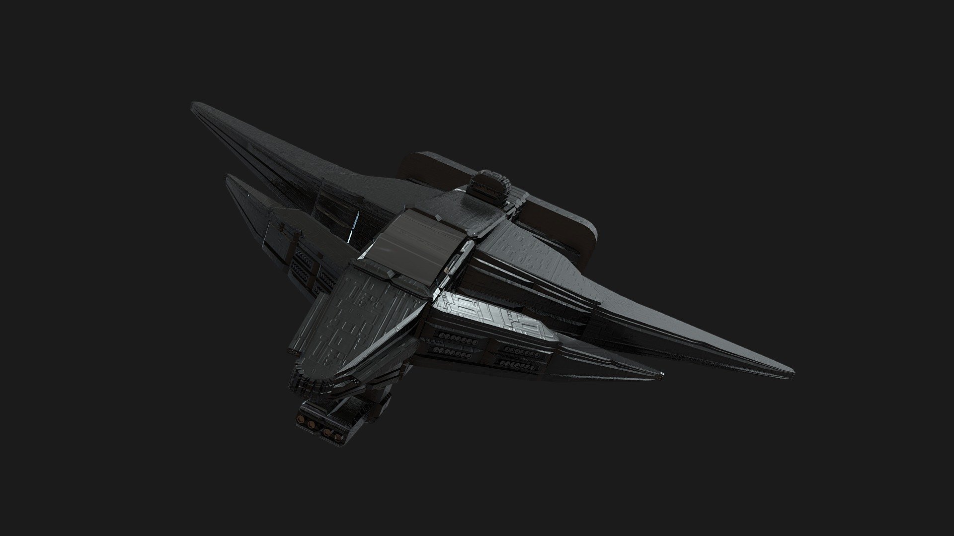 Sci Fi Fighter Jet - Download Free 3D model by Artifacts Hub 3d (@ArtifactsHub3d) [fc8fd06 ...