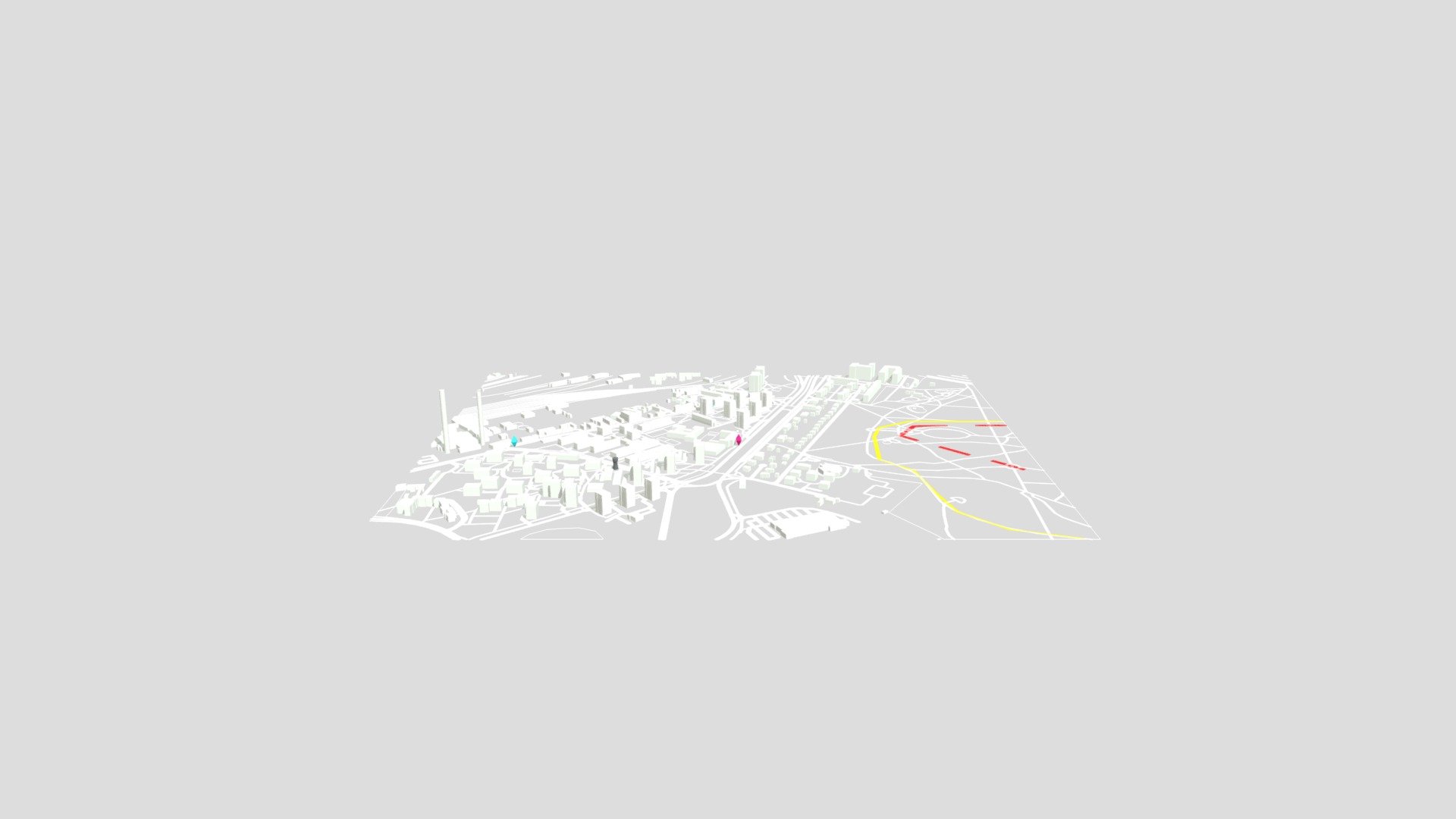 Wieża ciśnień, Józefa Gallusa 7 - Download Free 3D model by urbanmodel ...