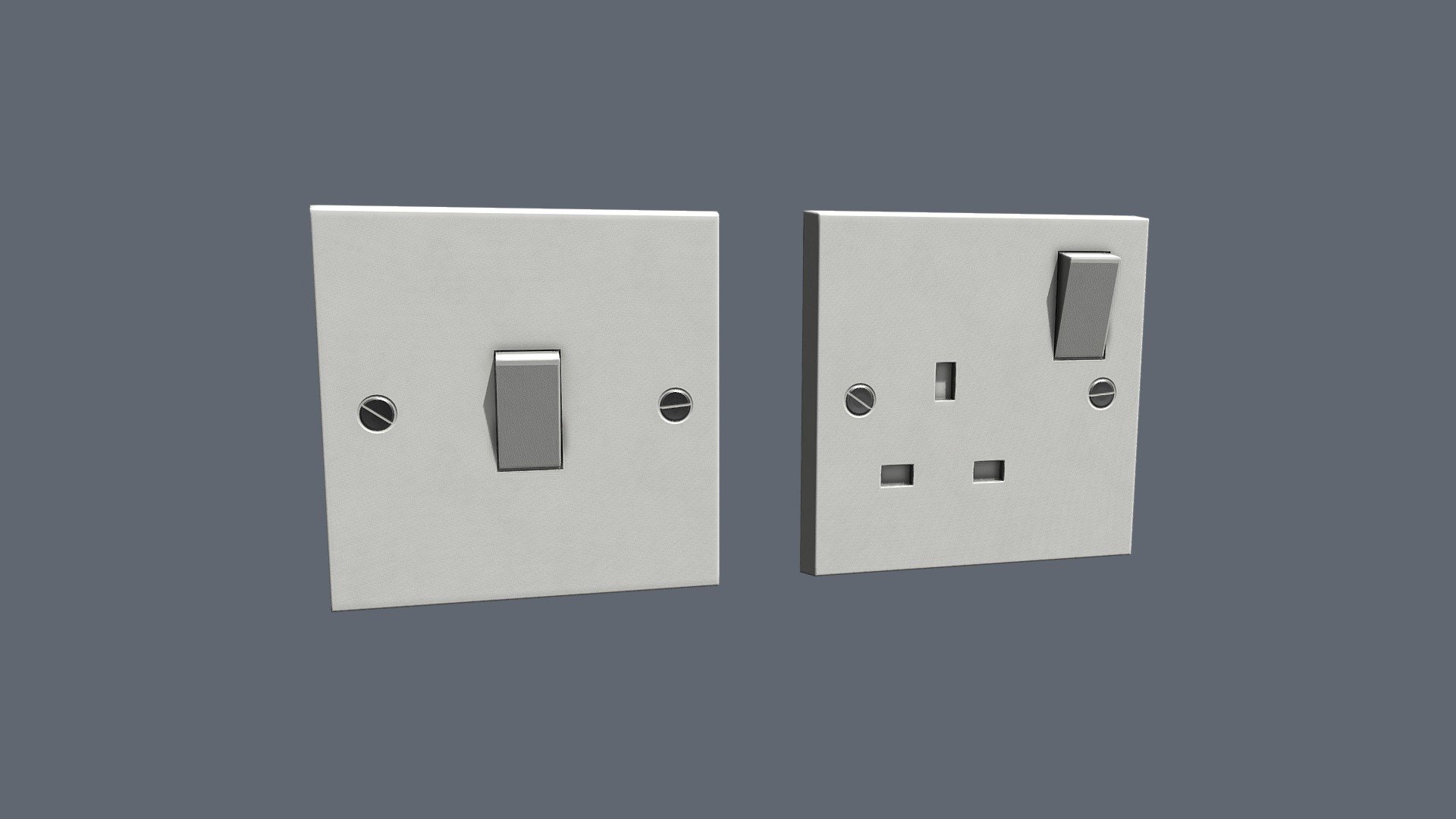 Lightswitch Plug - Buy Royalty Free 3D model by Philip Gilbert ...