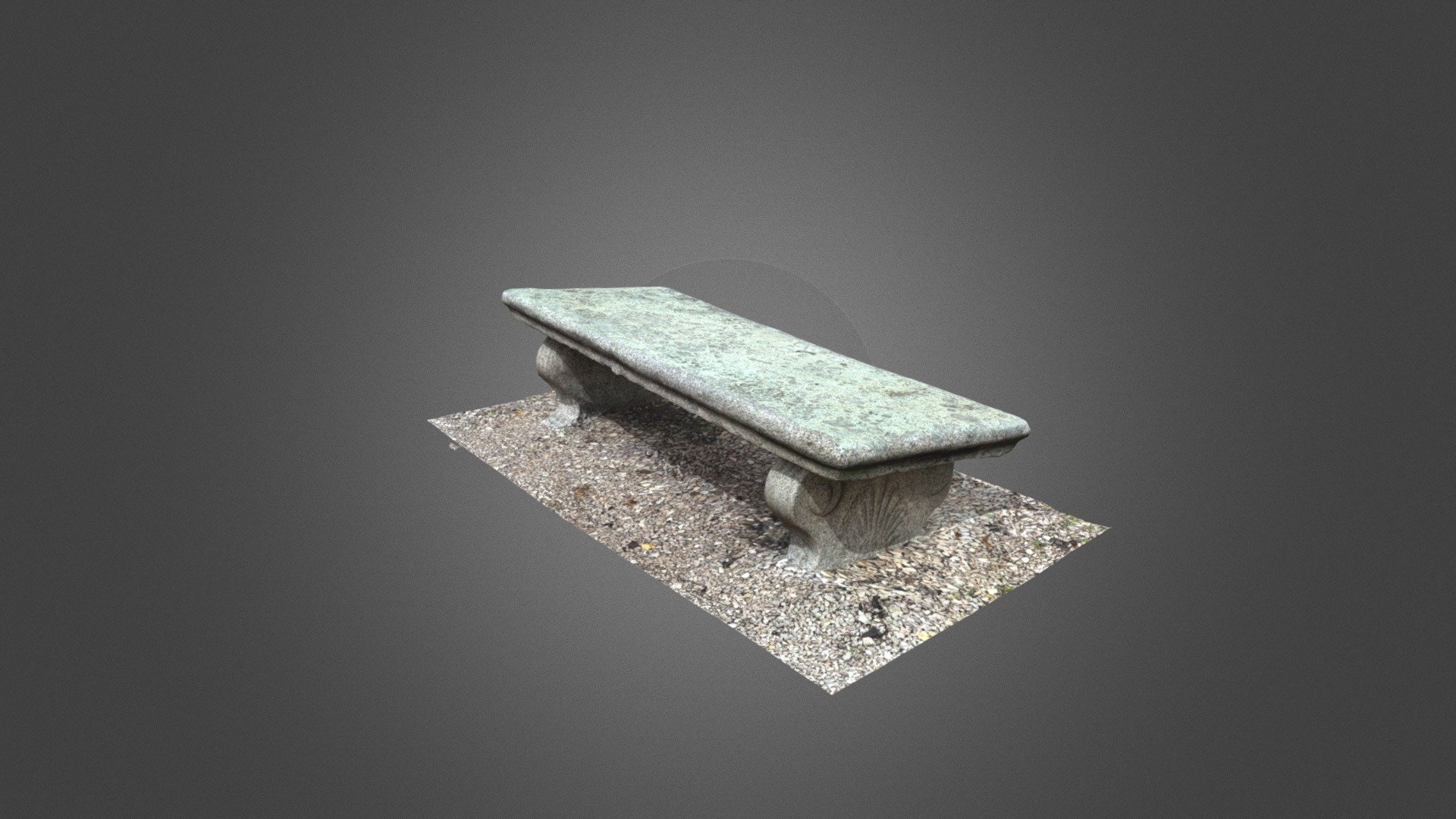 Stone bench with 8k texture - 3D model by Billylaviere [fc92cb4 ...