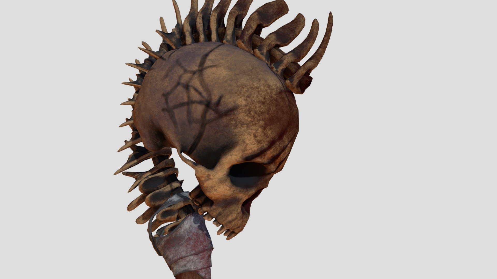 3D Cudgel - Download Free 3D model by Nedd_Nelson [fc93aa2] - Sketchfab
