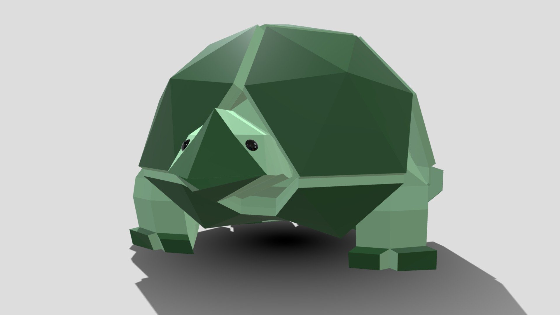 Out of memory lowpoly tortoise aka Törtle - Download Free 3D model by ...