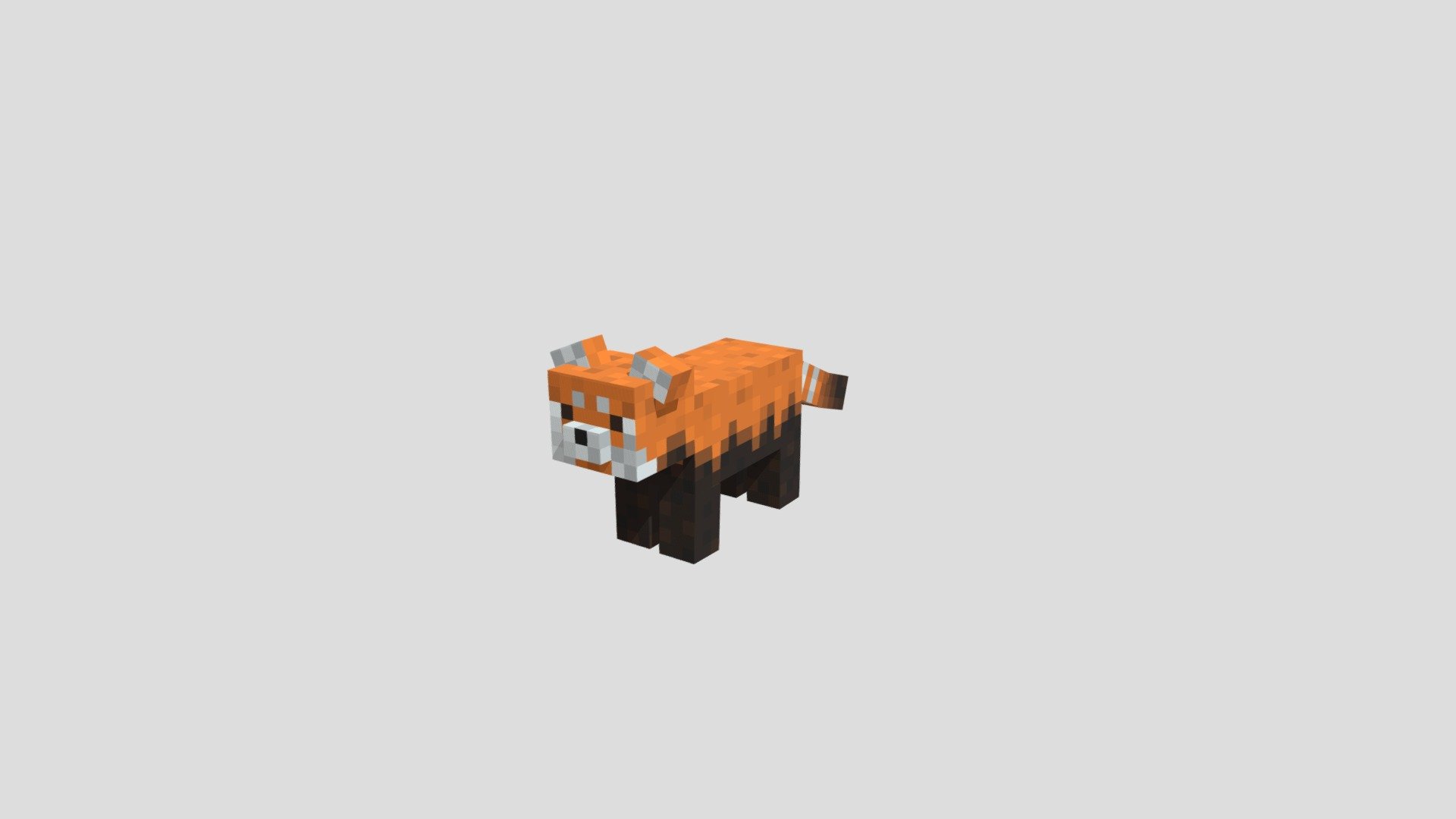 Red panda - 3D model by Velxeno [fc98409] - Sketchfab