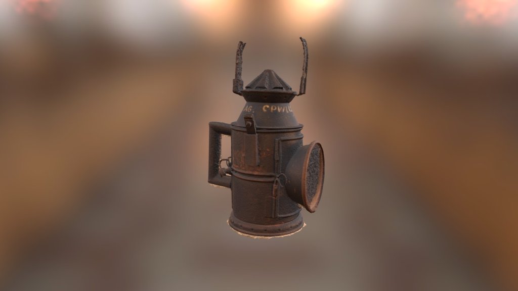 Indian Antique Oil Lamp - 3D model by sikandar sidhu (@sikandarsidhu ...