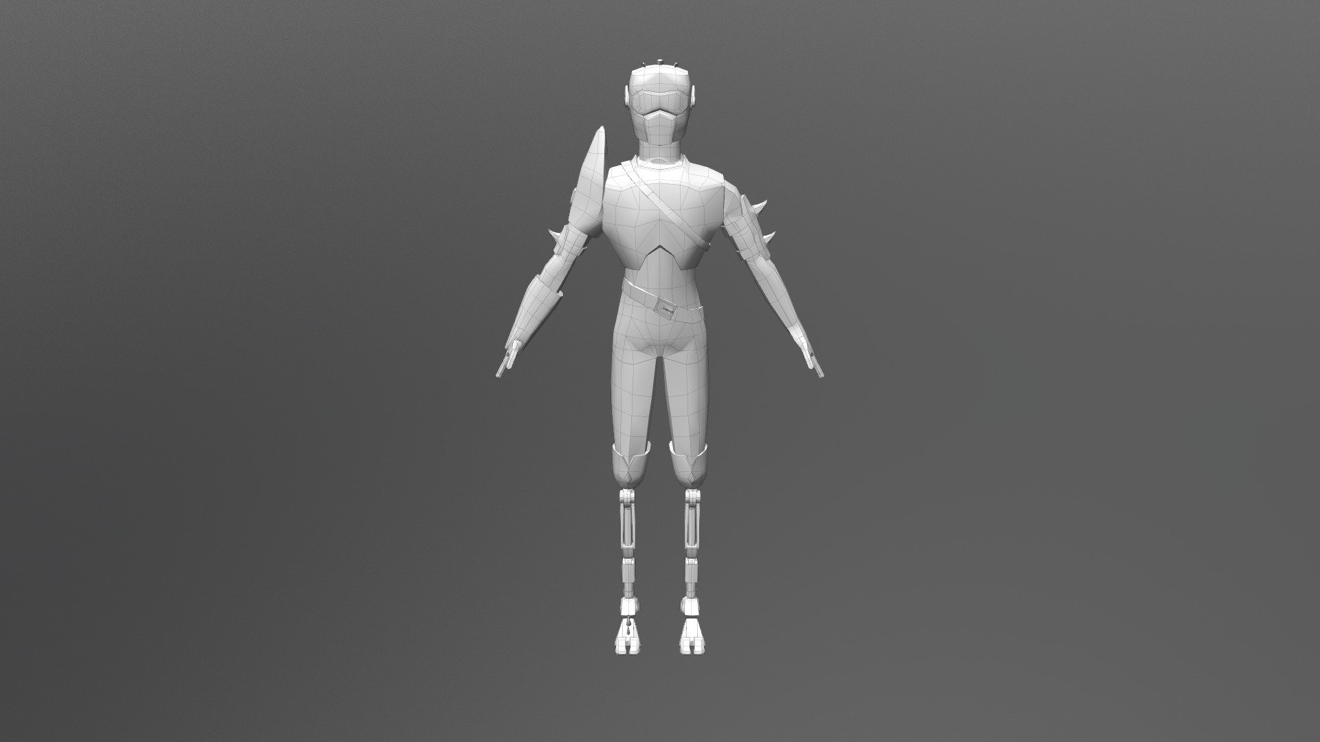 Character Untextured - 3D model by Finn Versteegh (@FinnVersteegh ...