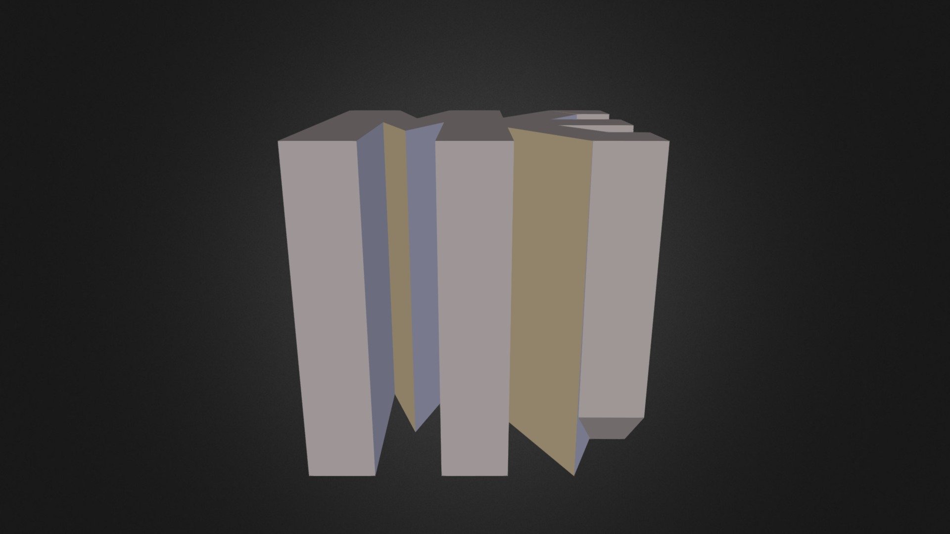 Mk3d logo - Download Free 3D model by denko10 [fc9d82a] - Sketchfab