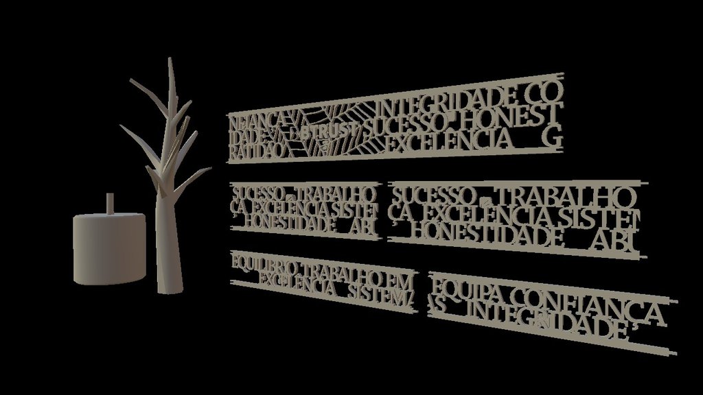 Tree Award Concept Parts - 3D model by tiago.rorke [fc9e372] - Sketchfab
