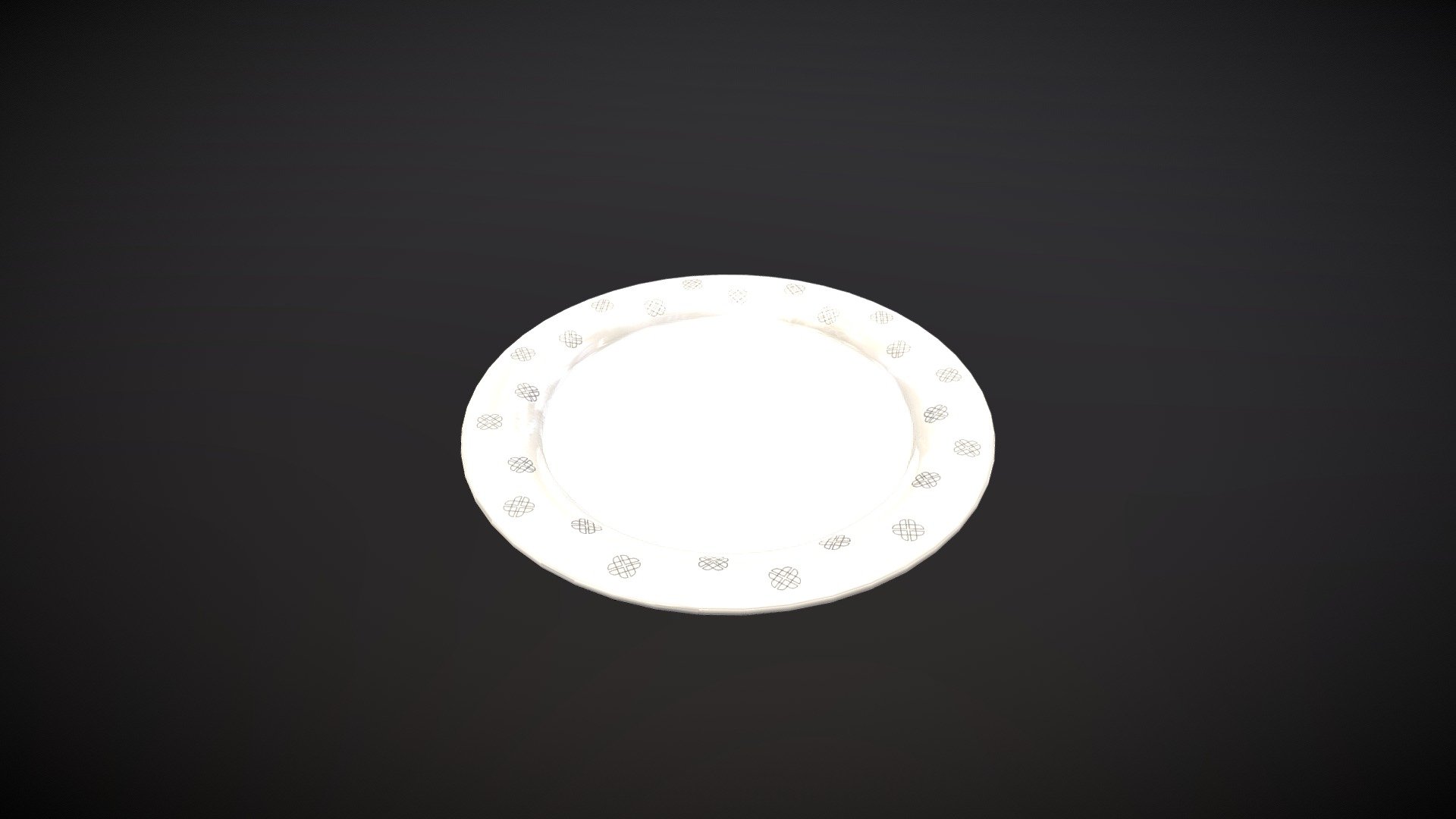 Small Plate - Download Free 3D model by DavidCrz [fca0afb] - Sketchfab