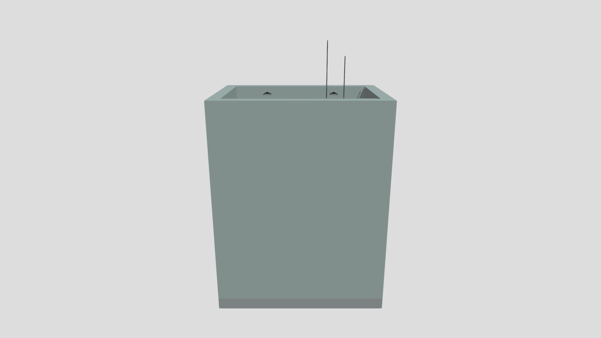 Lavabo moderno - 3D model by julianduarte [fca1ed9] - Sketchfab