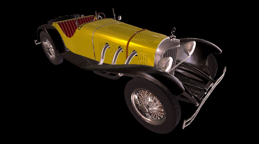 Mercedes-Benz SSK - Download Free 3D model by freeReef [fca380a ...