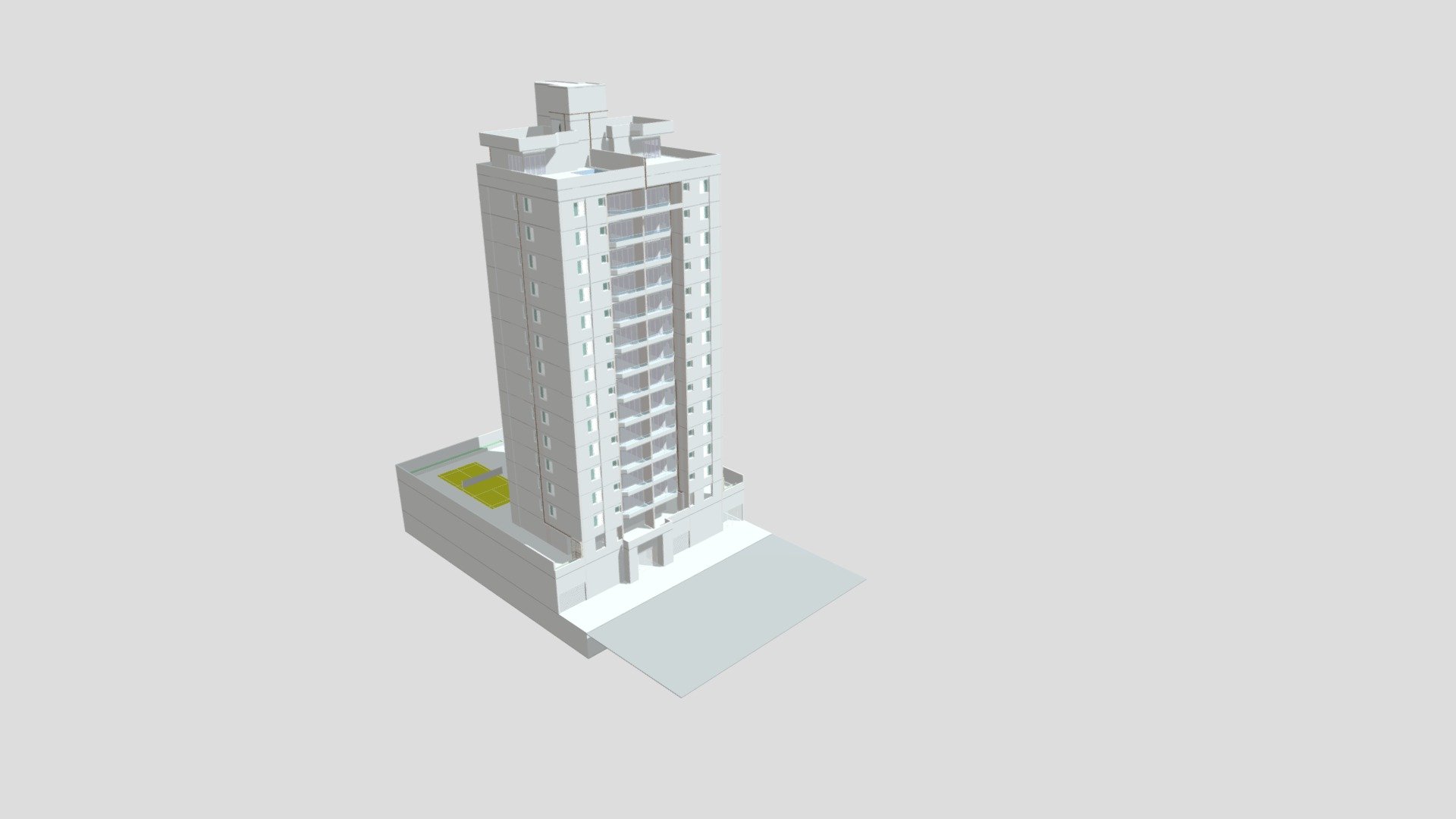 RETROFIT PRUMADAS AF e AQ - EDIFÍCIO PORTA D'ARG - 3D model by leandrocaldeira [fca3c57] - Sketchfab
