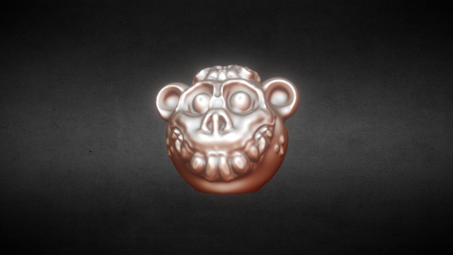 Monkey Brains INK Paperweight - Download Free 3D model by Monkey Brains ...