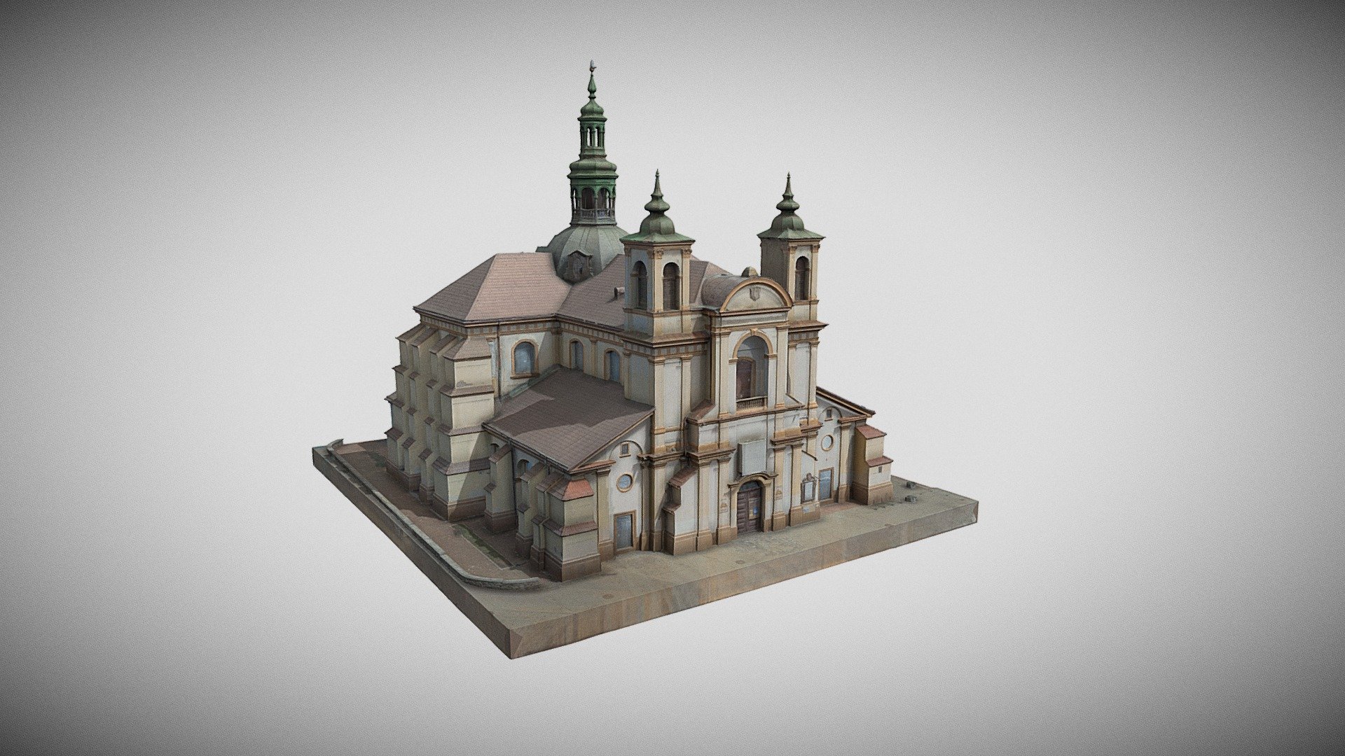 Museum of Fine Art of Precarpathians - 3D model by SKEIRON [fca4842 ...