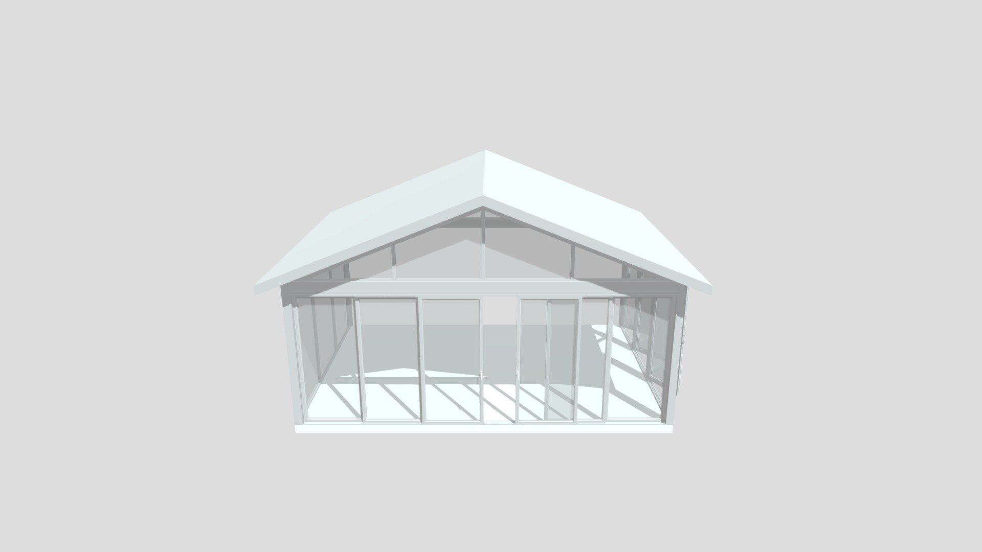 Premium Series Solid Gable - 3D model by Lofrender [fca627d] - Sketchfab