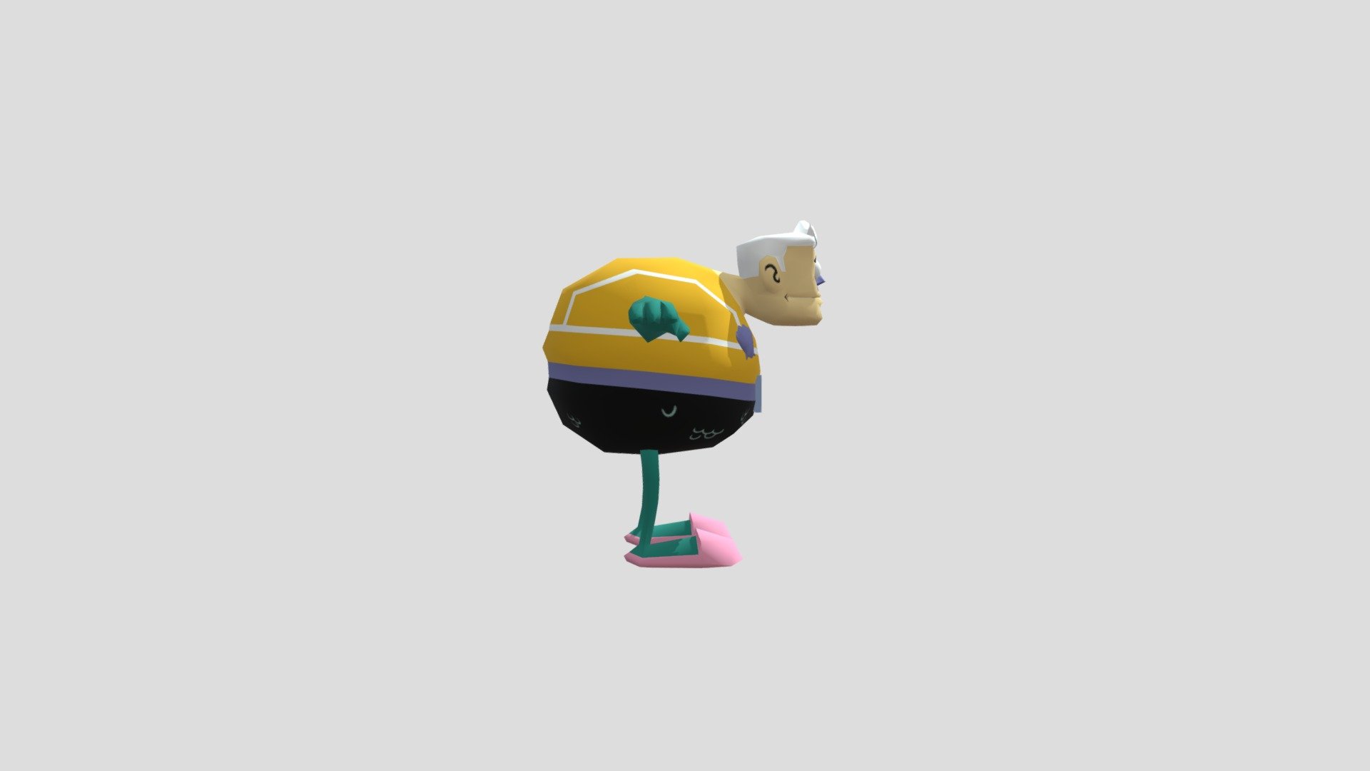 Mermaid Man - Download Free 3D model by thirsty-rundown3YTTTV ...