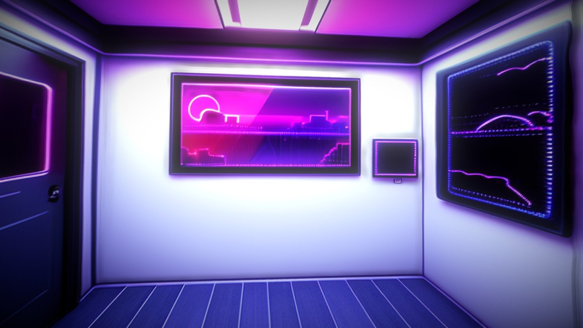 cyberpunk room test - Download Free 3D model by baiter12 [fcaa5aa ...