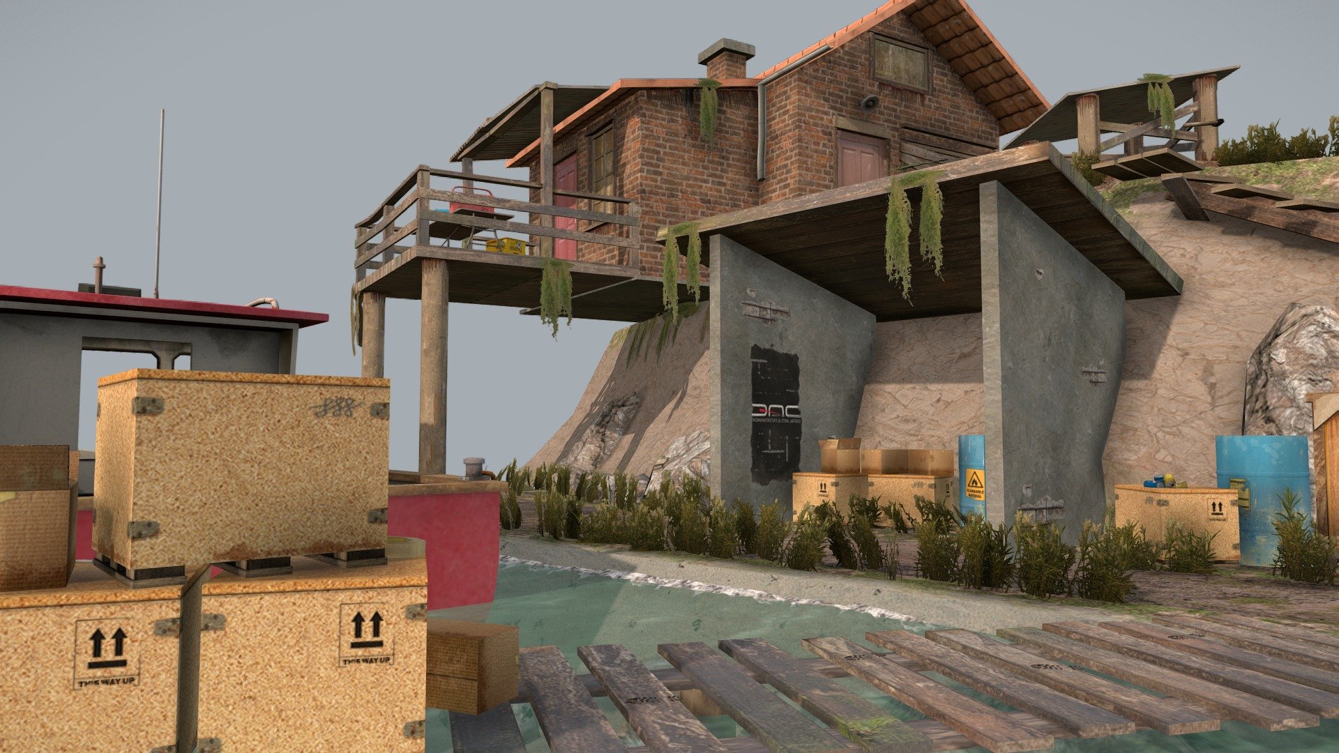 DAE Diorama - By The Ocean - 3D model by Liam Bollaert (@BLiam ...