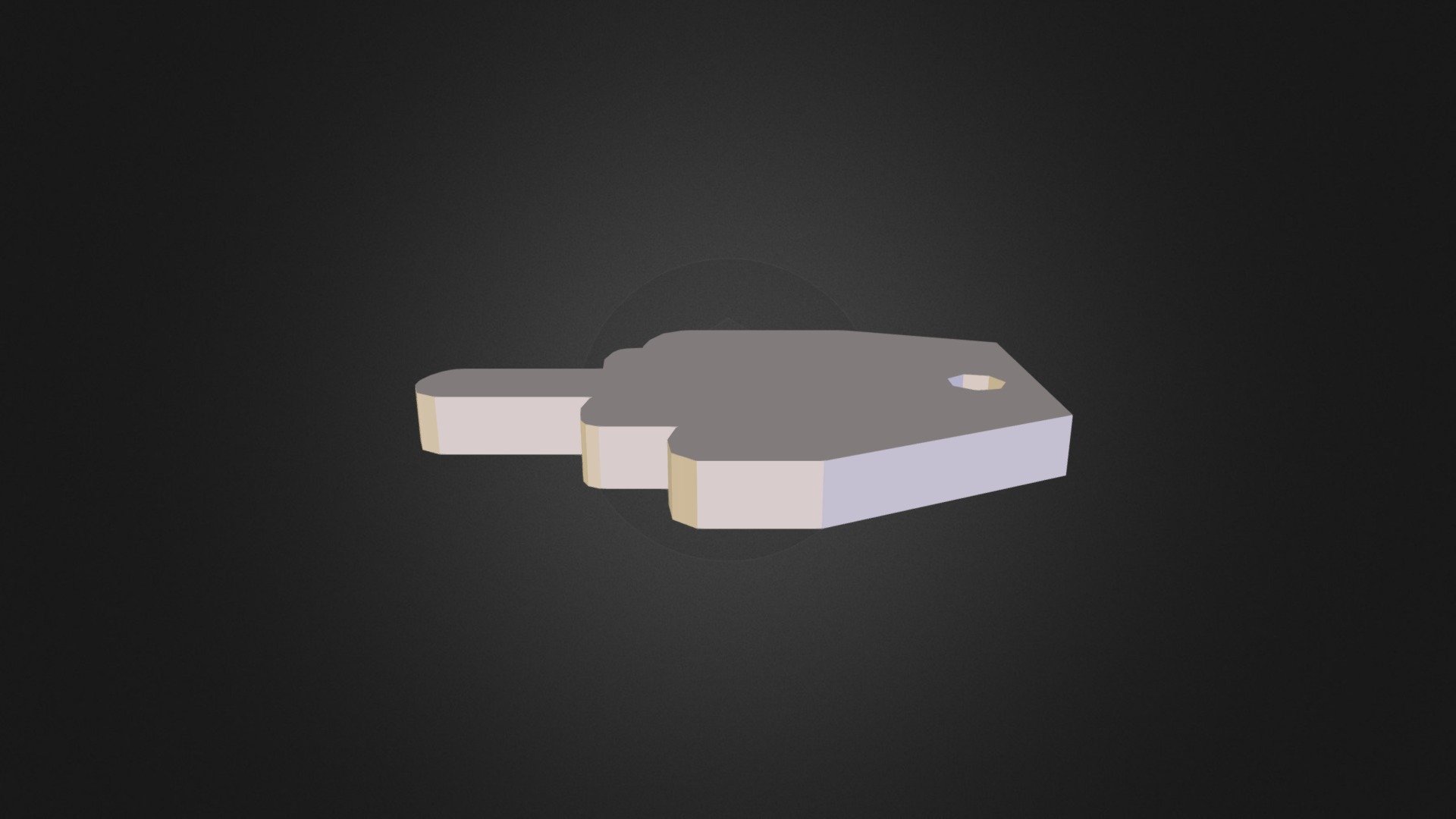 Middle finger key chain hanger - 3D model by 3dindustries [fcaac87 ...
