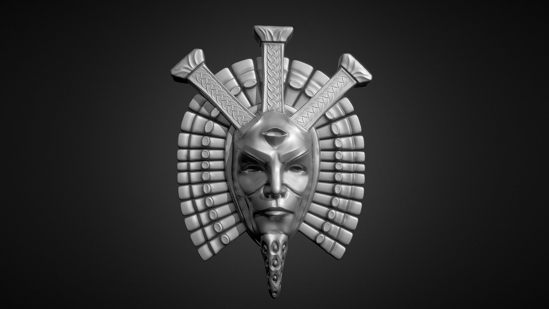 Dagoth mask (highpoly) - Download Free 3D model by Mandrake (@mandrake ...