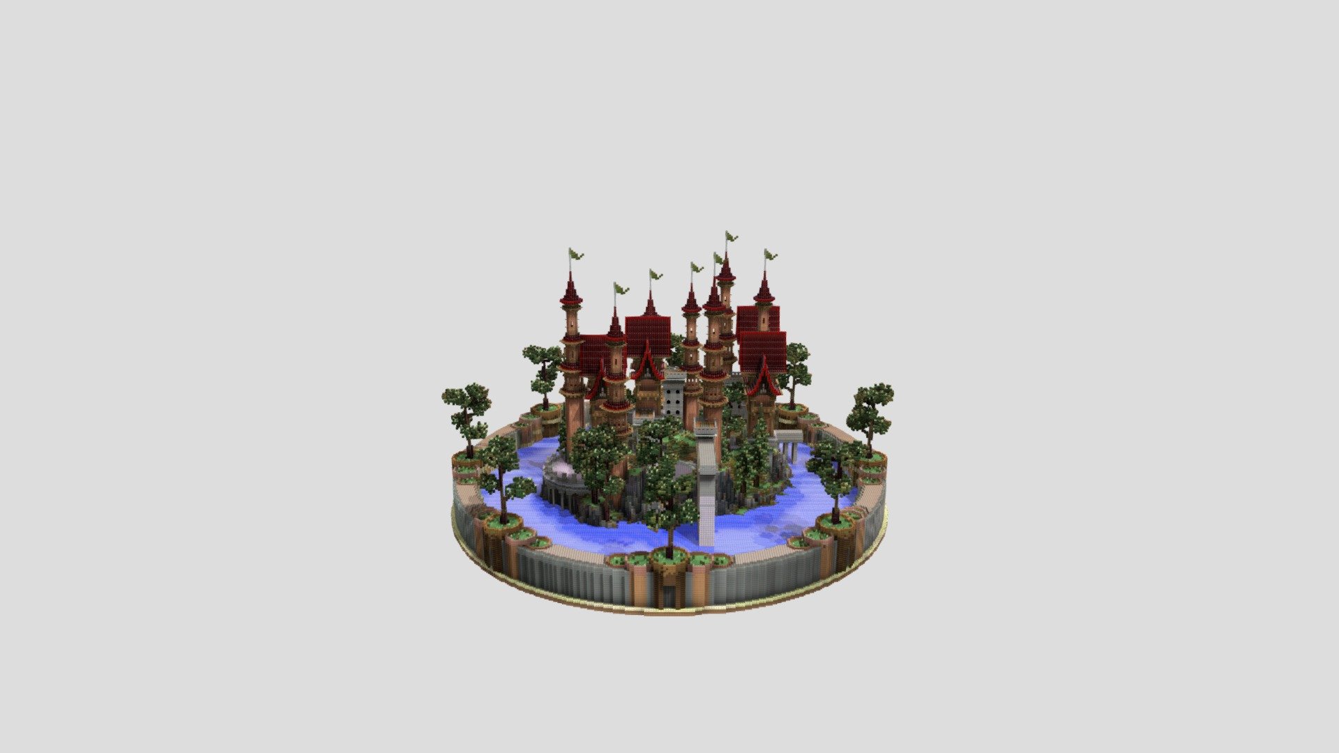 Red Castle Lobby Map - 3D model by ByCalypso (@pervinkucuk790) [fcae6d9 ...