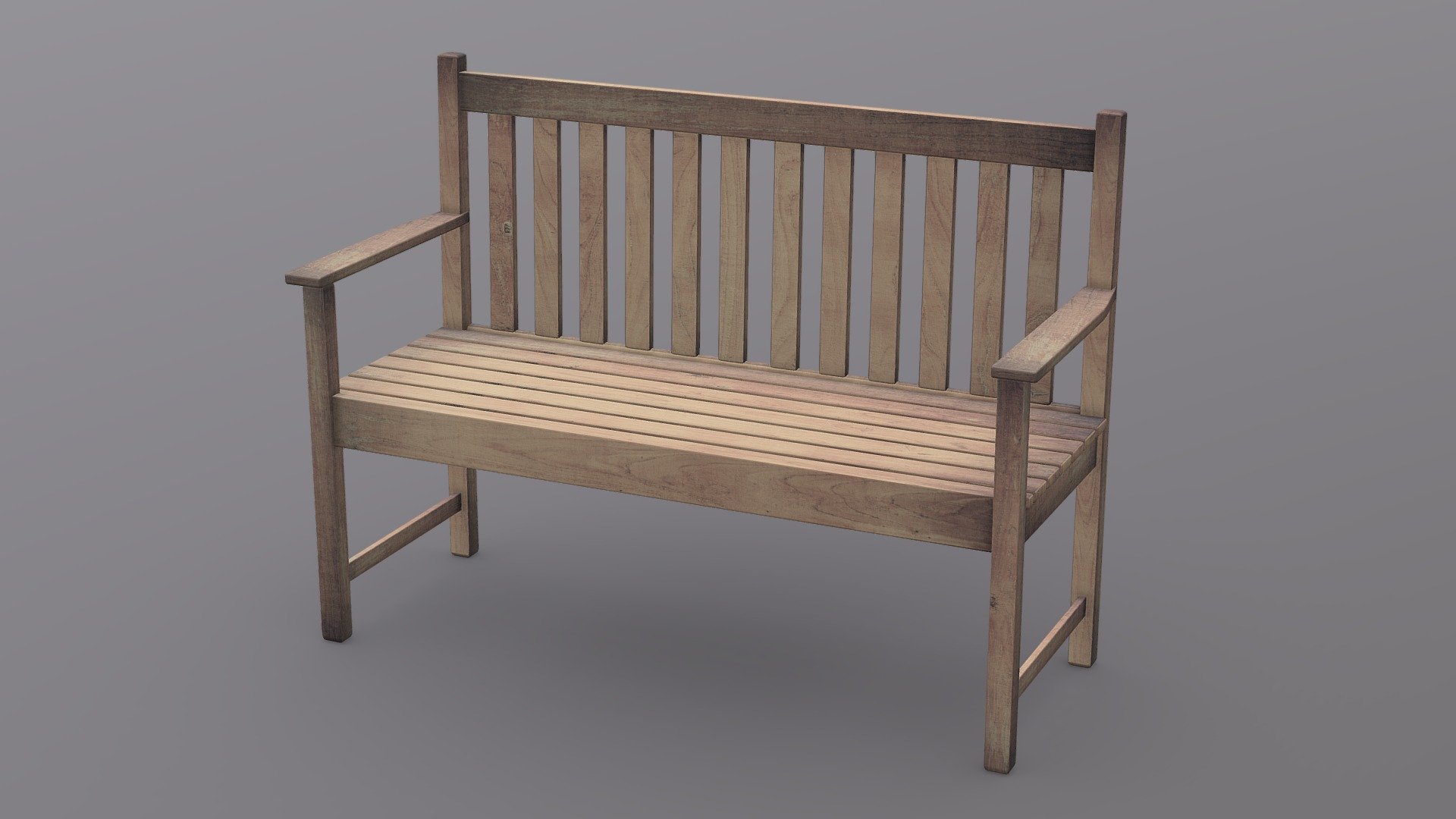 Bench - Buy Royalty Free 3D model by 3Dee (@mellydeeis) [fcae860 ...