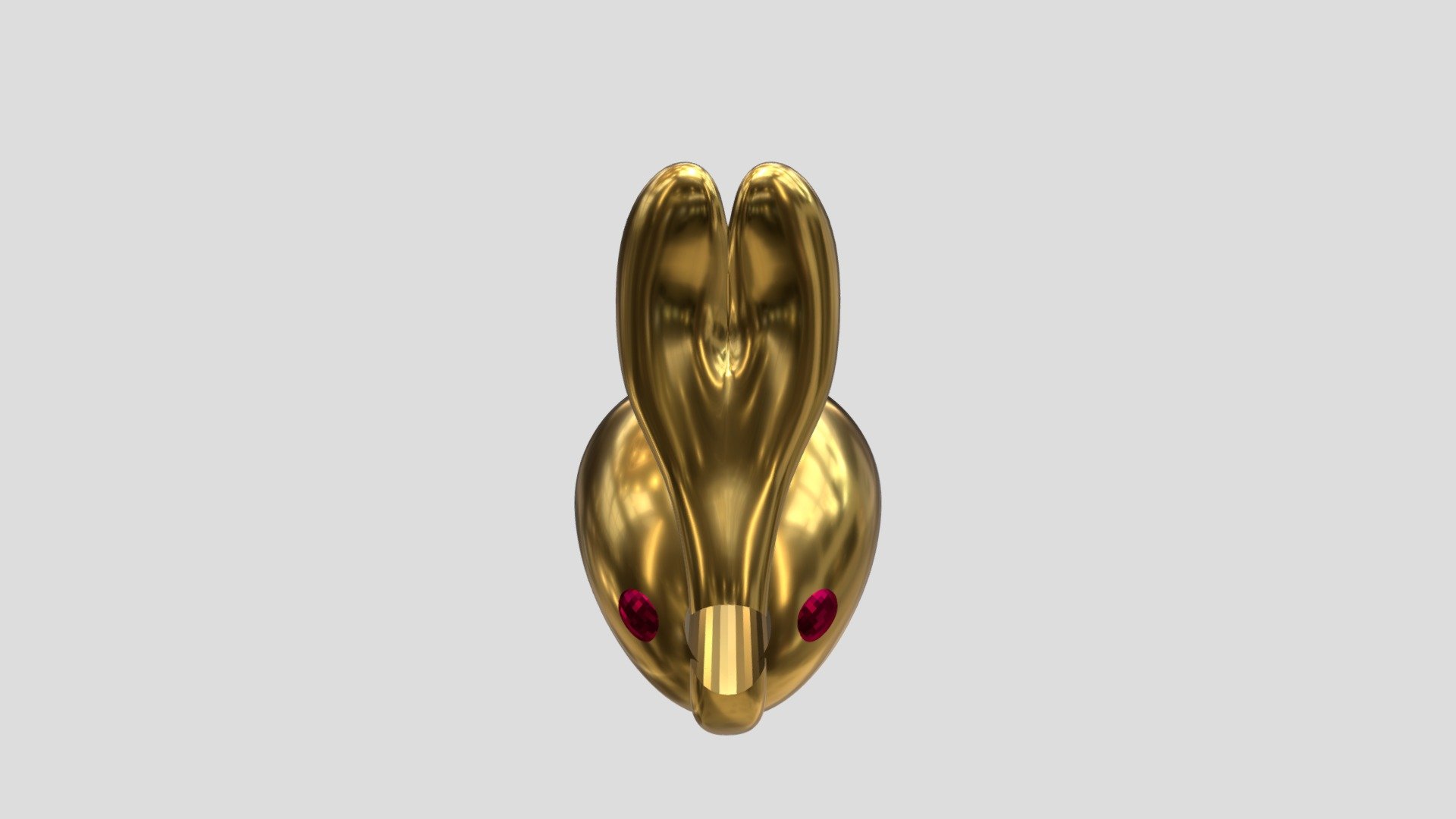 Rabbit Gold - 3D model by GuyRed.Junior [fcaed33] - Sketchfab
