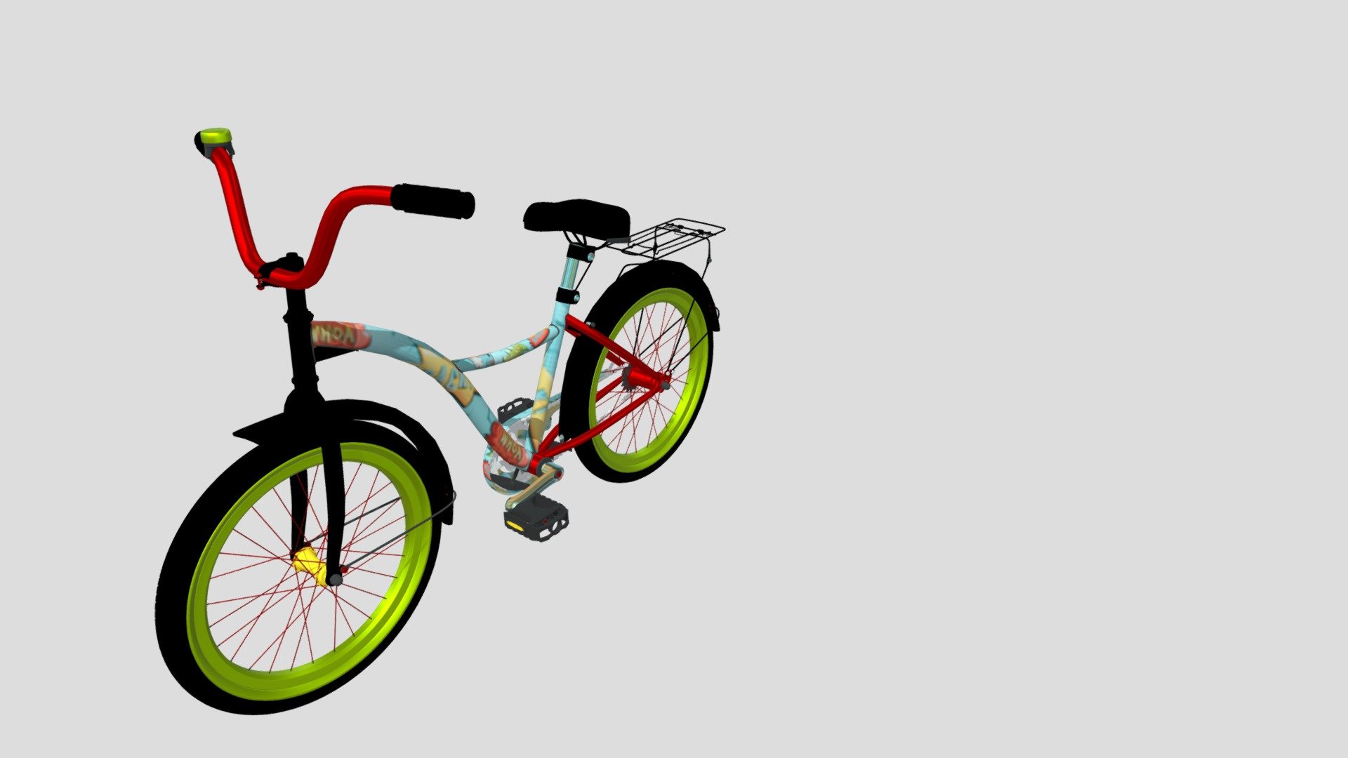 Cycle - Download Free 3D model by EZCartify (@callsudhir8087) [fcafab2 ...