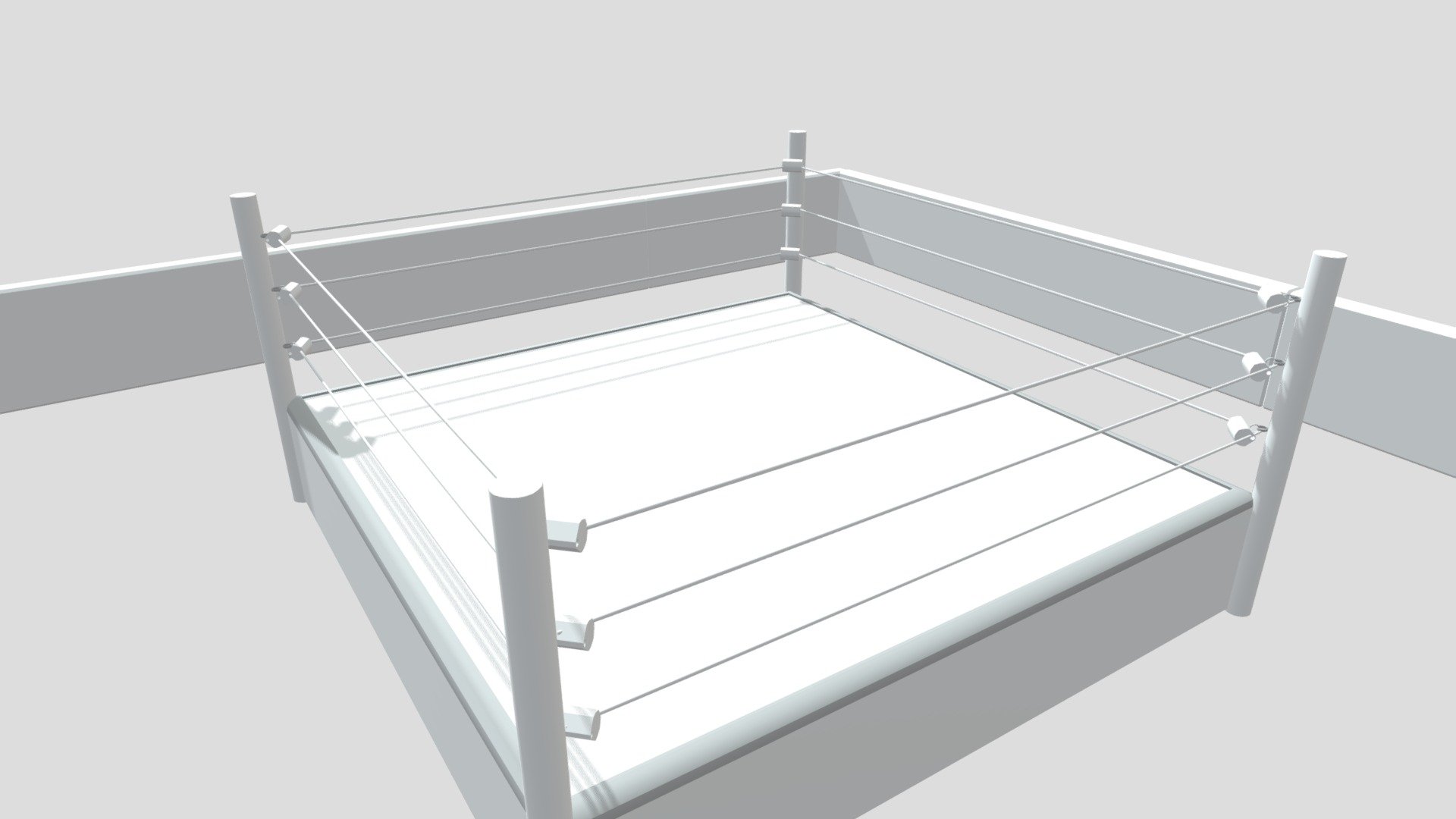 Wwe Ring - Download Free 3D model by Nagesh.R [fcafde9] - Sketchfab