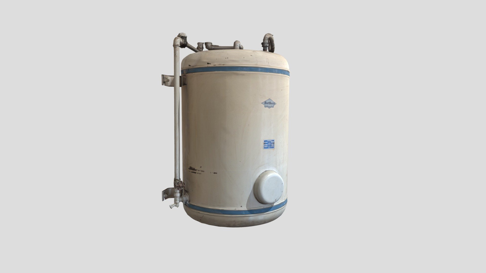 Cylindrical Water Boiler - Buy Royalty Free 3D model by MeshSmash ...