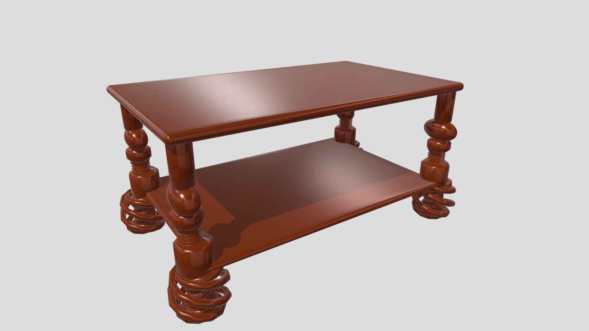 Simple Table - Download Free 3D model by Shivang Jindal (@shivangjin03 ...