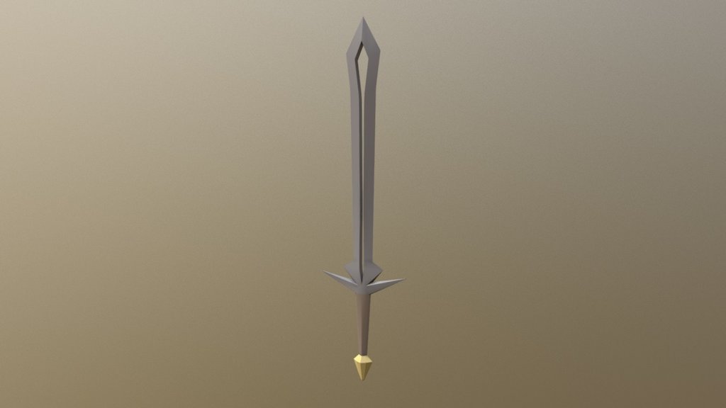 Sword_B - Download Free 3D model by daniel_slusarz [fcb1315] - Sketchfab