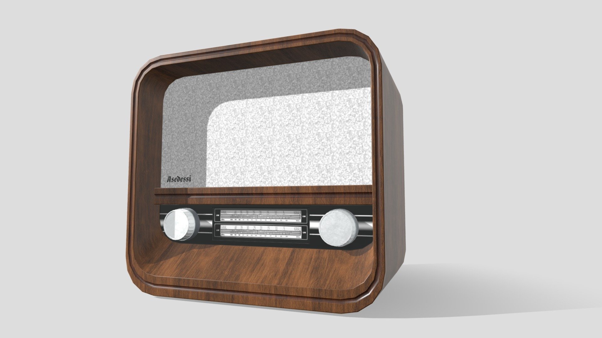 Wooden Radio Without Cable - Download Free 3D model by asedessi ...