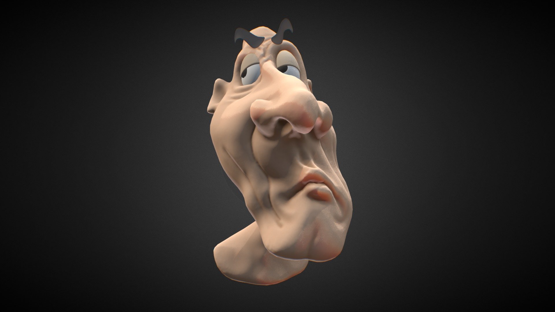 Disgust - Sculpt January 2018 - no 10 - 3D model by grant.abbitt ...