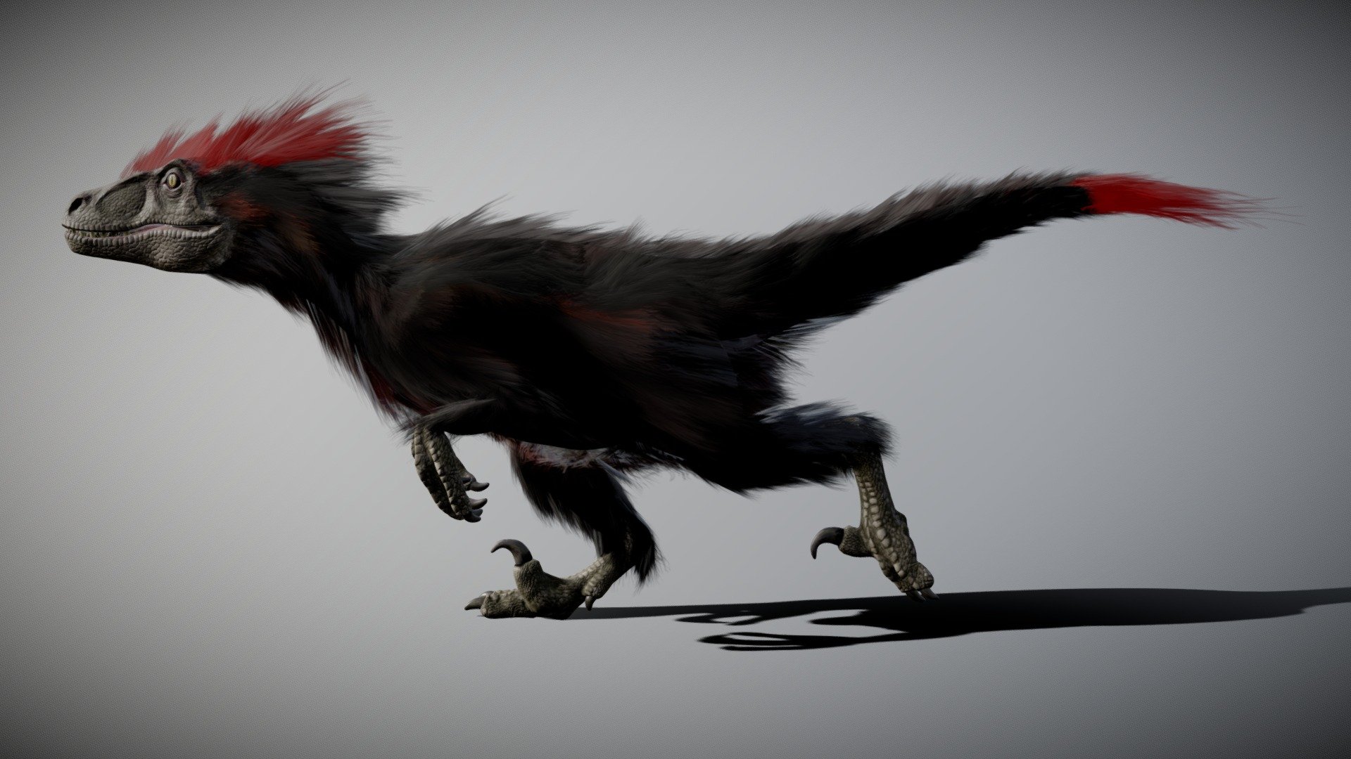 Raptor_maya - 3D model by 3dartstevenz [fcb4e6a] - Sketchfab