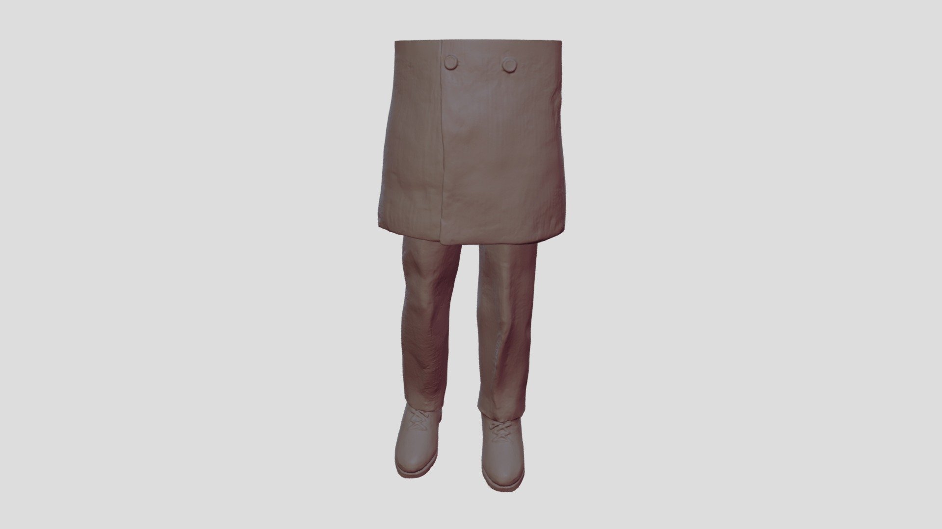 Bottom Wood Wax Man - 3D model by Capture It In 3D (@CaptureMeIn3D ...
