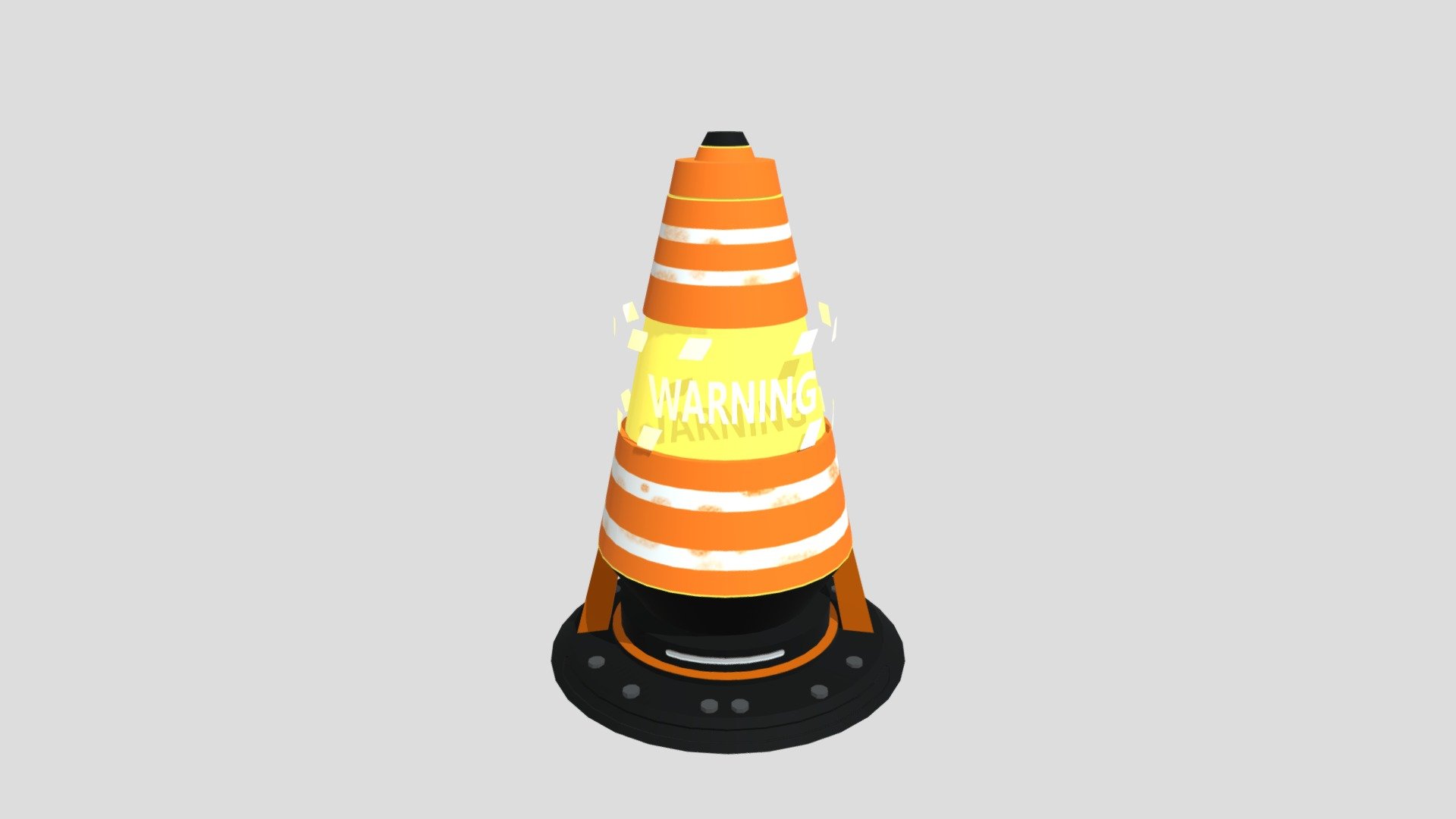 Futuristic Cone - 3D model by Oussama1319 [fcb6a83] - Sketchfab